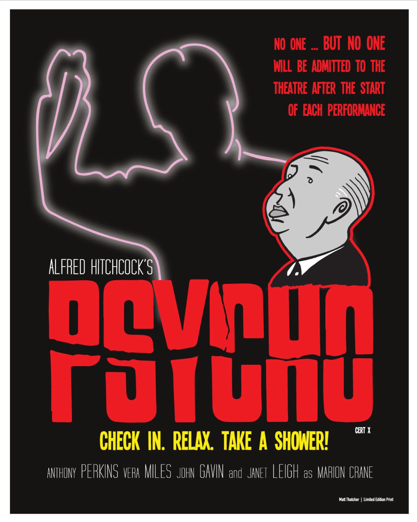 Psycho Original Movie Poster