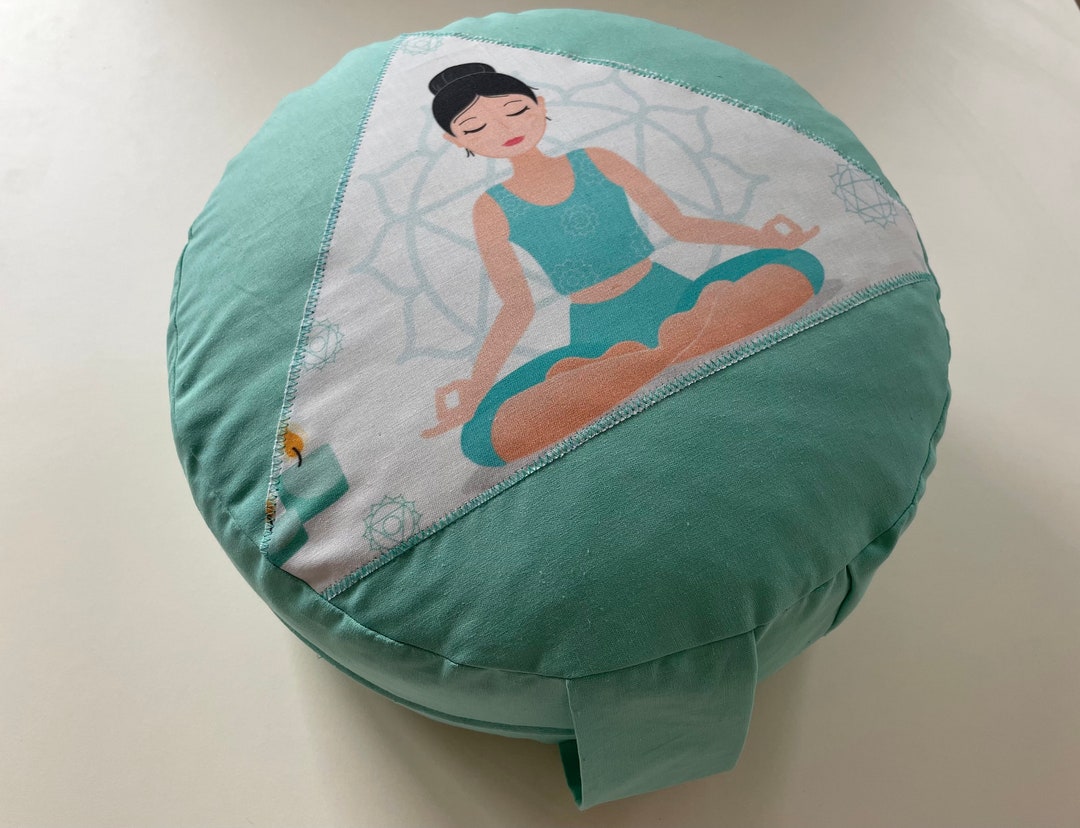 Yoga / Meditation Cushion / Floor Cushion / Seat Cushion / Round ...