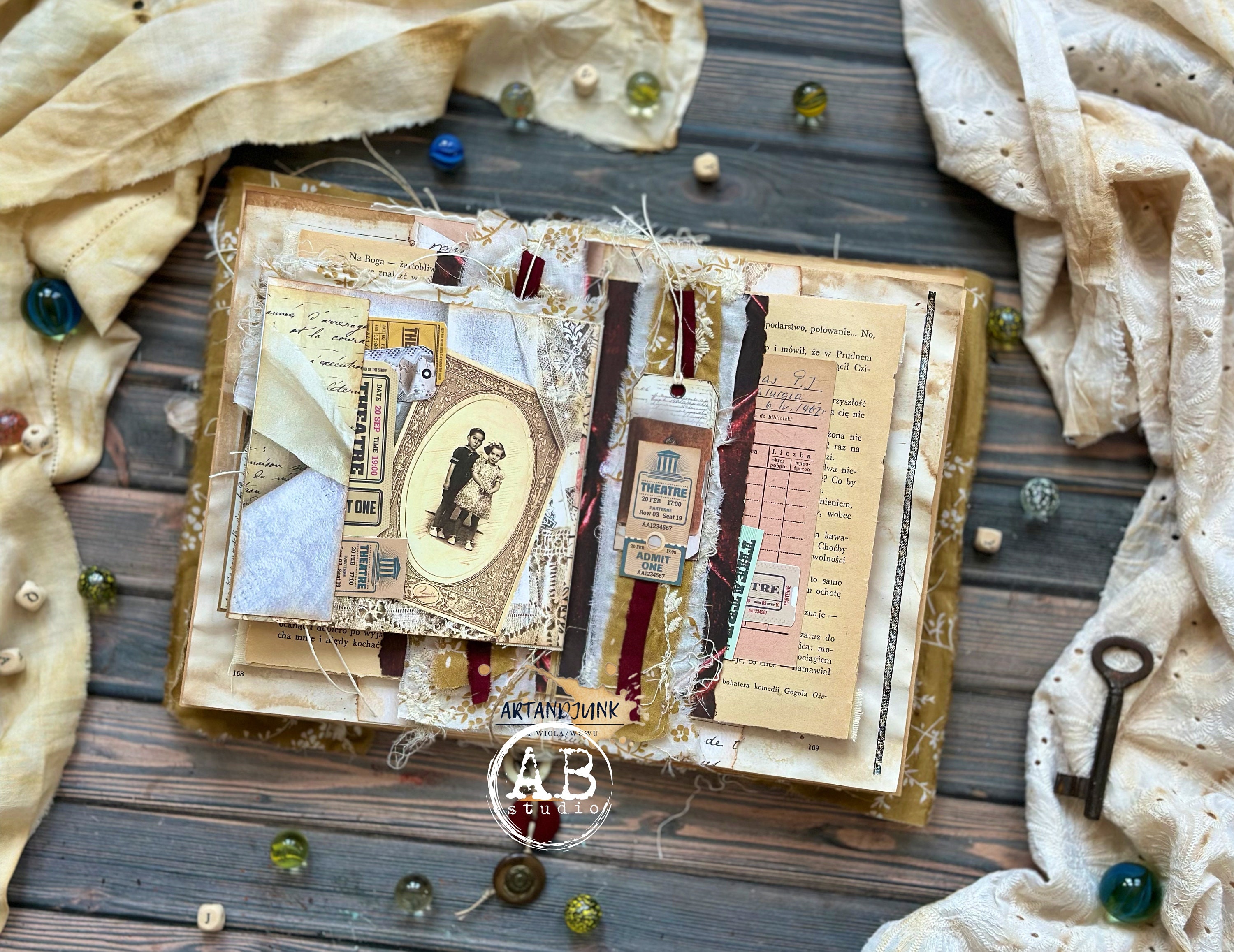 Online Workshop With KIT Junk Journal; Junk Journal Online Classes With ...