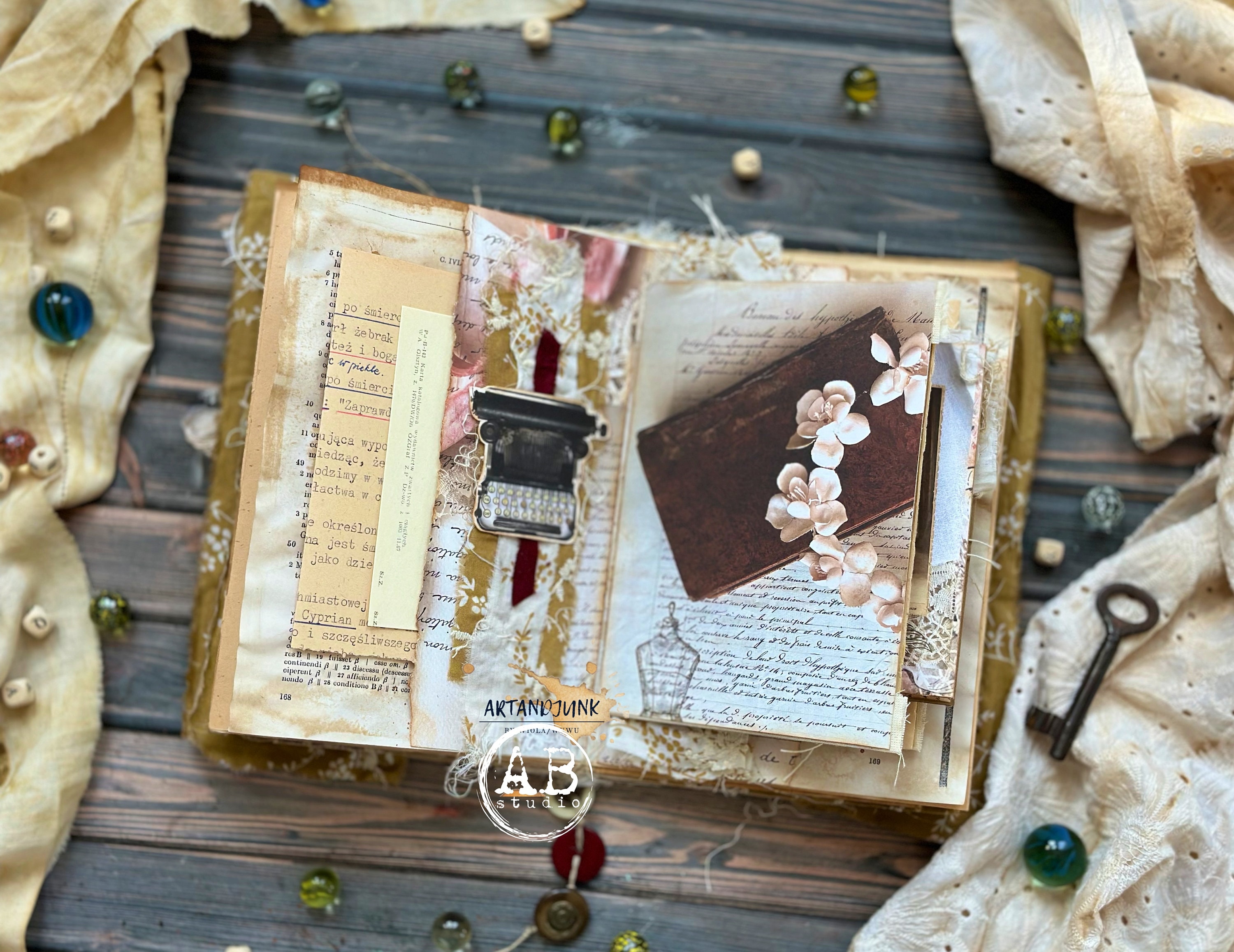 Online Workshop With KIT Junk Journal; Junk Journal Online Classes With ...