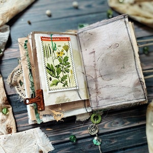 Plants Junk Journal ; Botanical Journal; Botanical Book; Nature Journal ...
