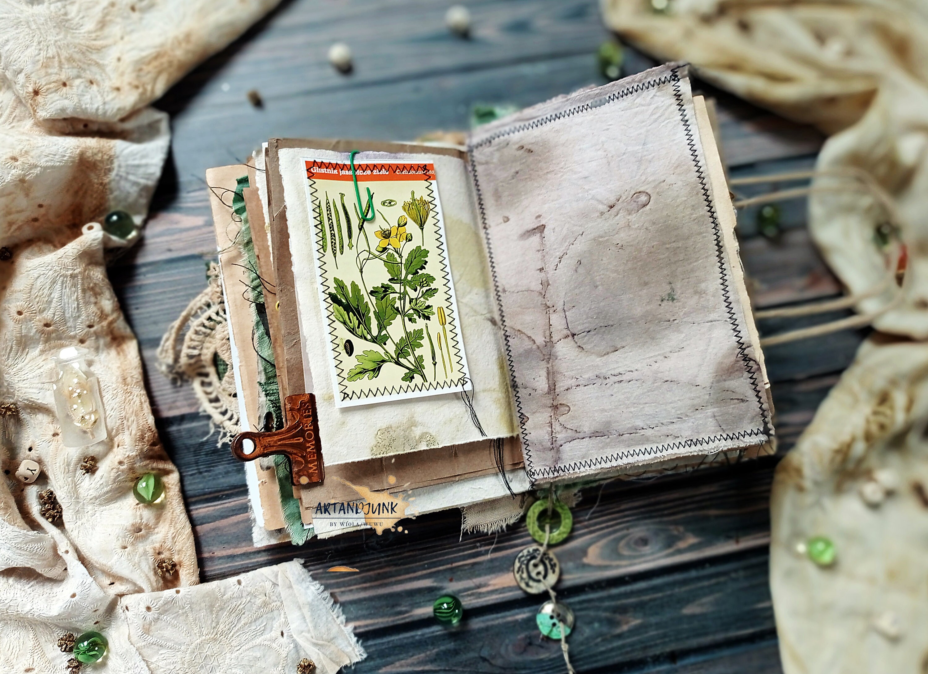 Plants Junk Journal Botanical Journal Botanical Book Nature Journal ...