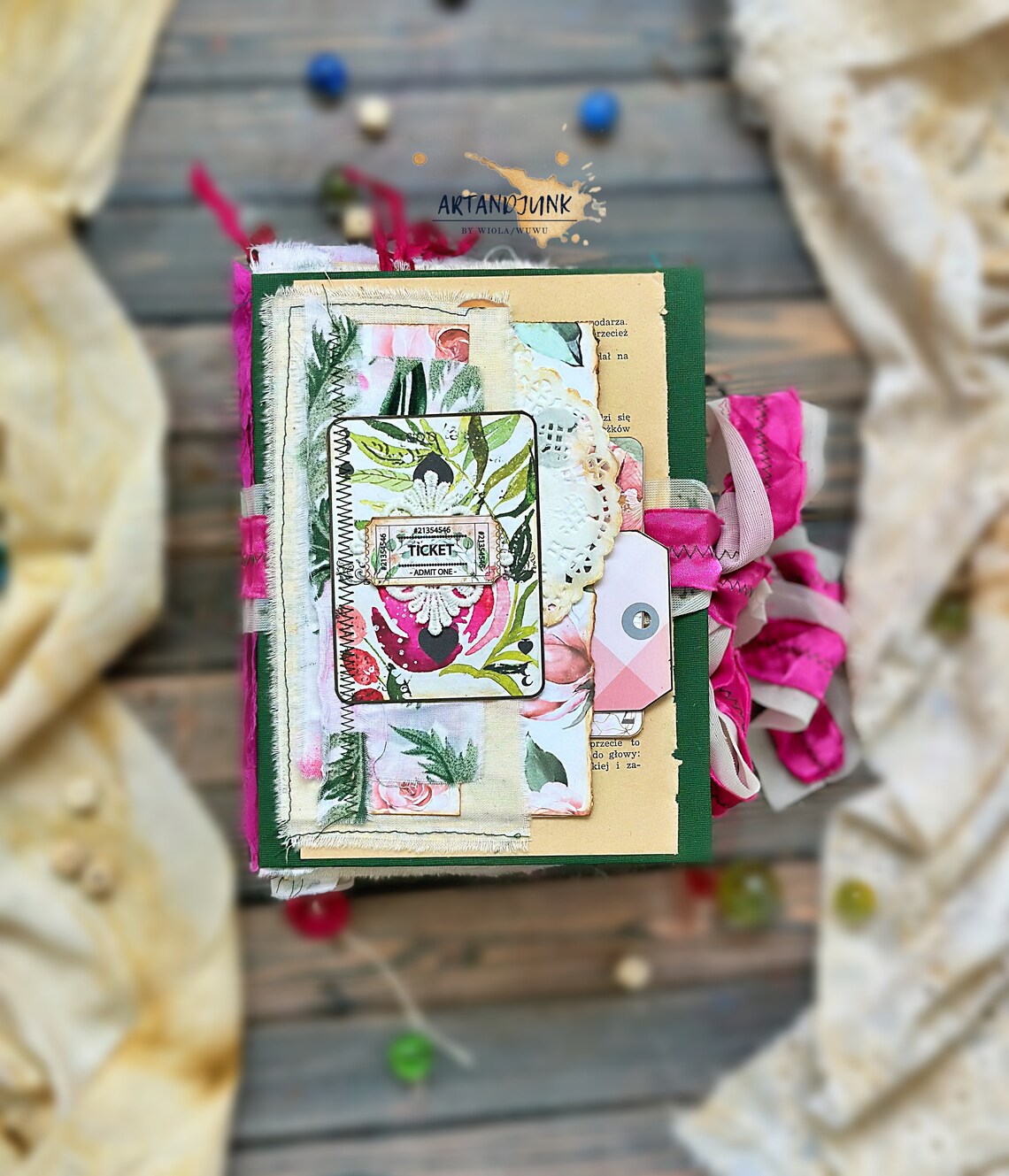 Flower Junk Journal; Nature Junk Journal; Vintage Junk Journal ...