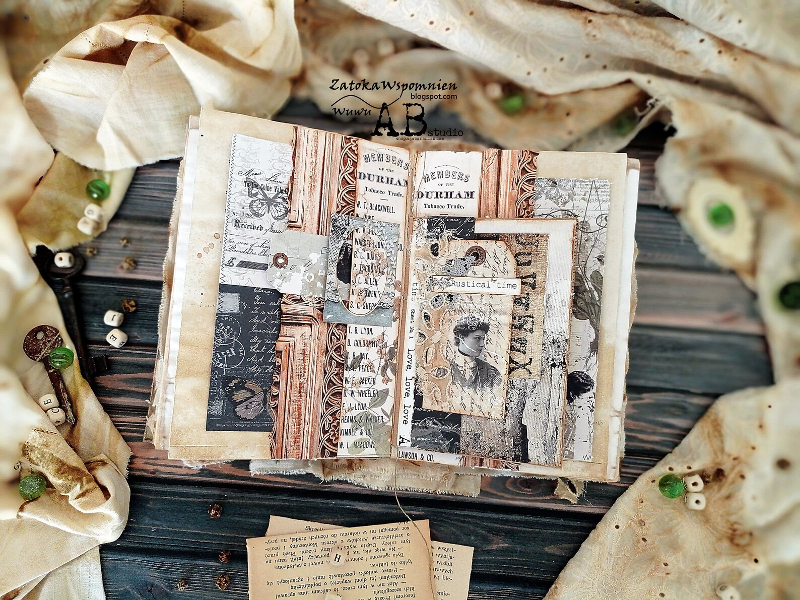 Online Workshop With KIT Junk Journal Junk Journal Online Classes With ...