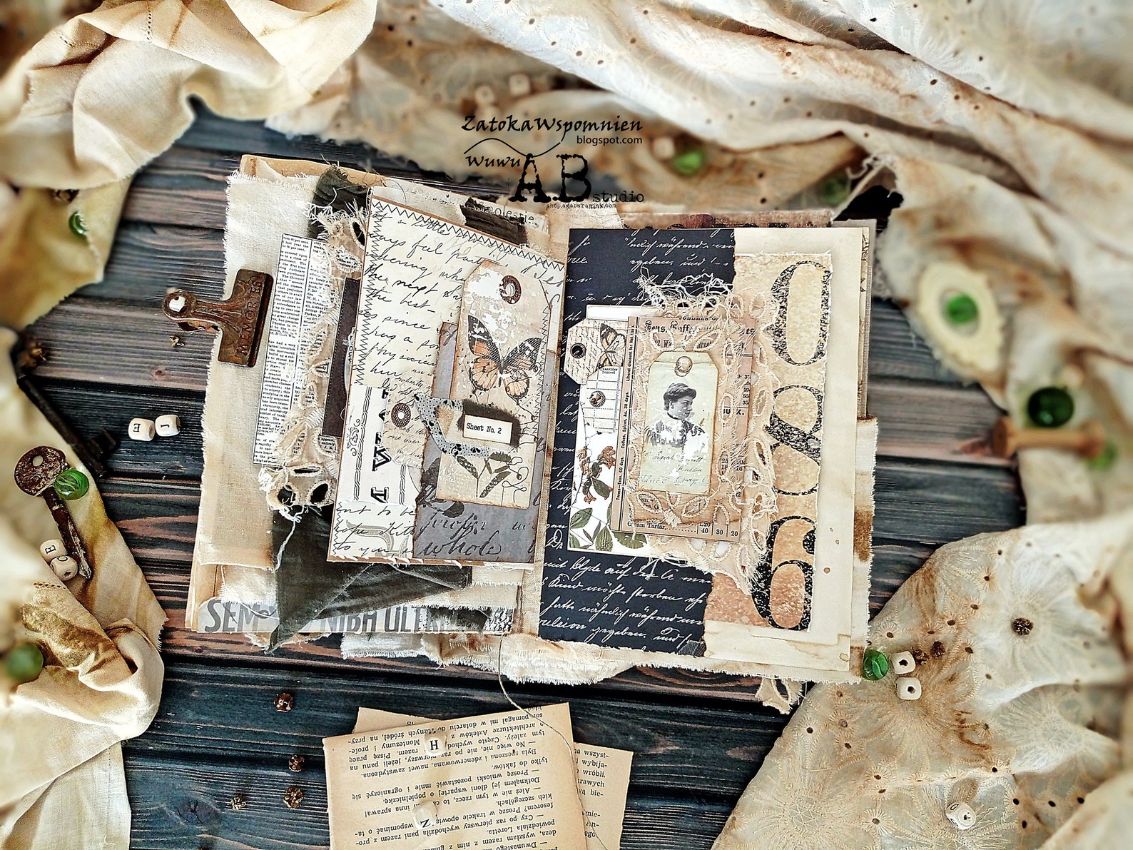 Online Workshop With KIT Junk Journal Junk Journal Online Classes With ...