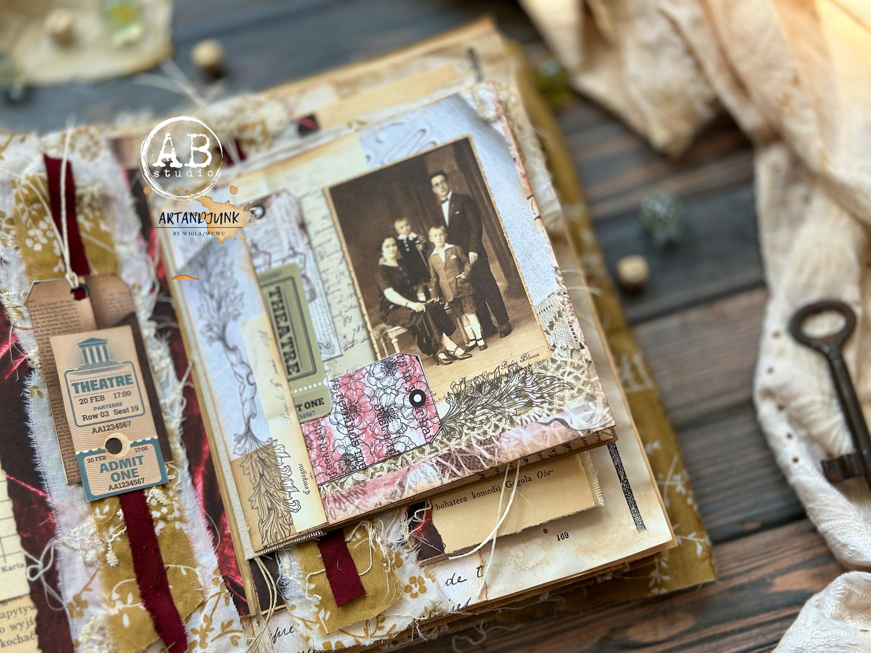 Online Workshop With KIT Junk Journal; Junk Journal Online Classes With ...