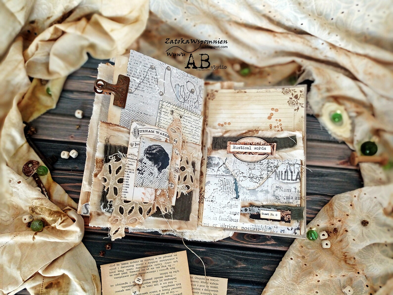 Online Workshop With KIT Junk Journal Junk Journal Online Classes With ...