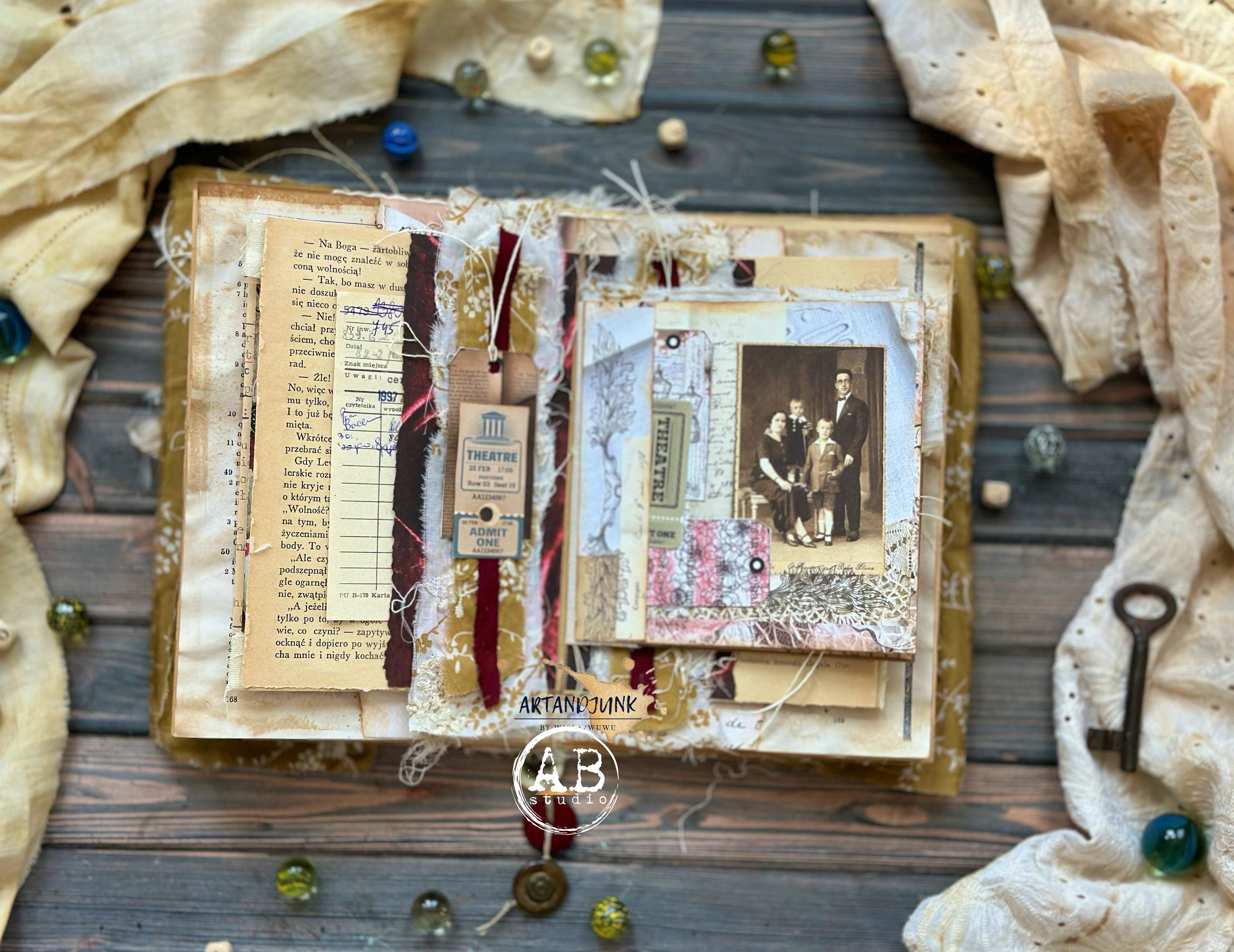 Online Workshop With KIT Junk Journal; Junk Journal Online Classes With ...