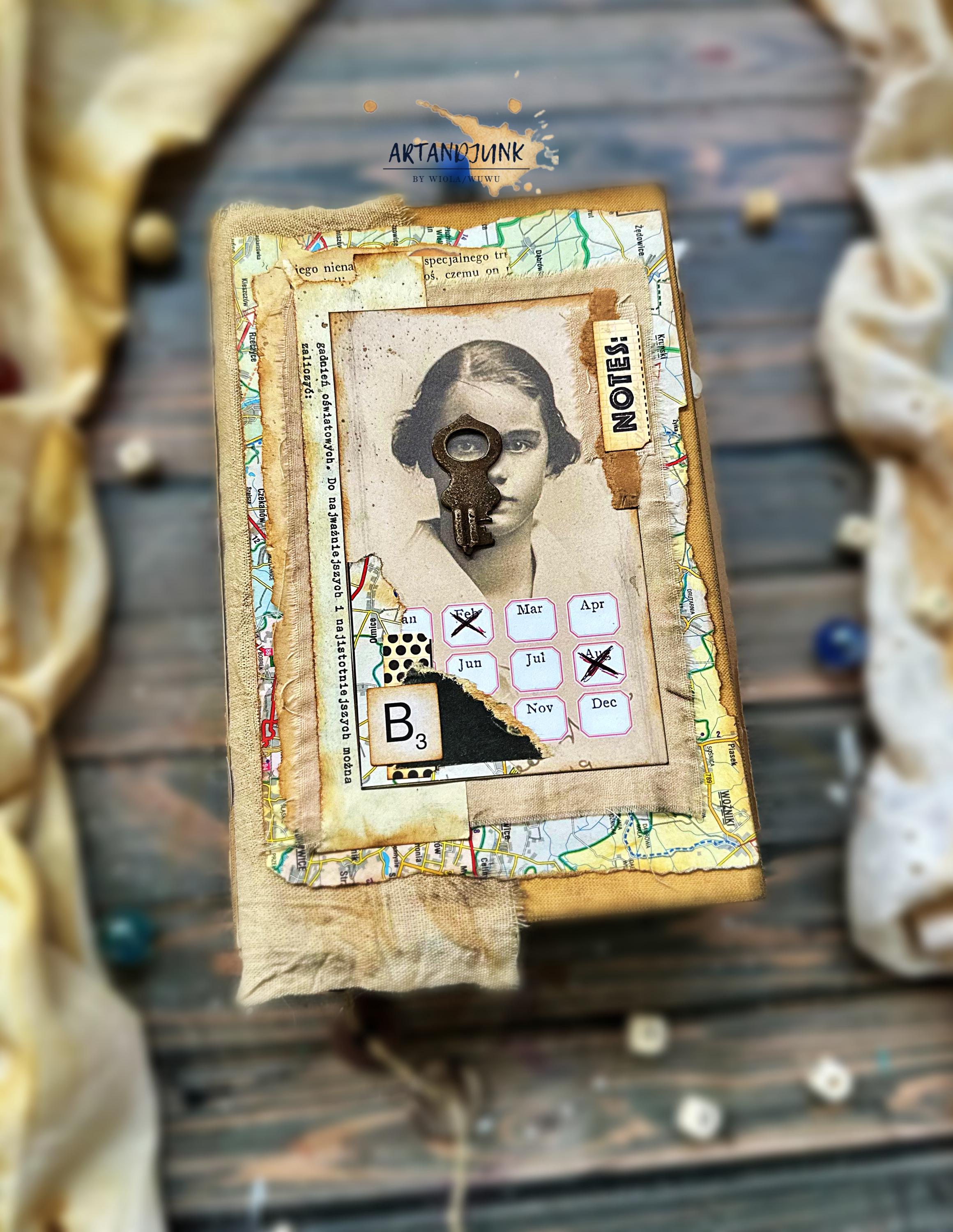 Old Book Pages Journal Vintage Junk Journal Old Book Cover Junk Journal ...