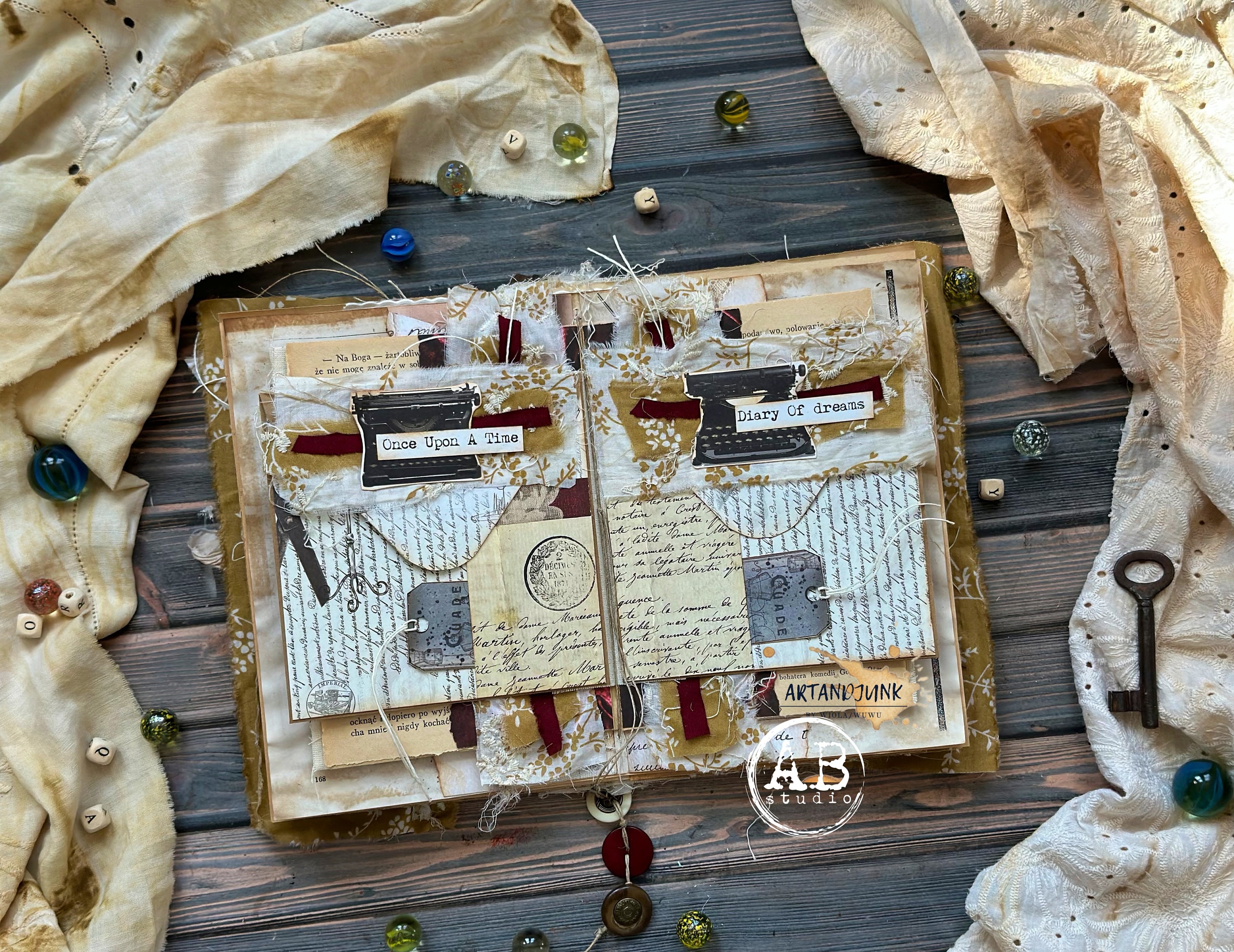 Online Workshop With KIT Junk Journal; Junk Journal Online Classes With ...