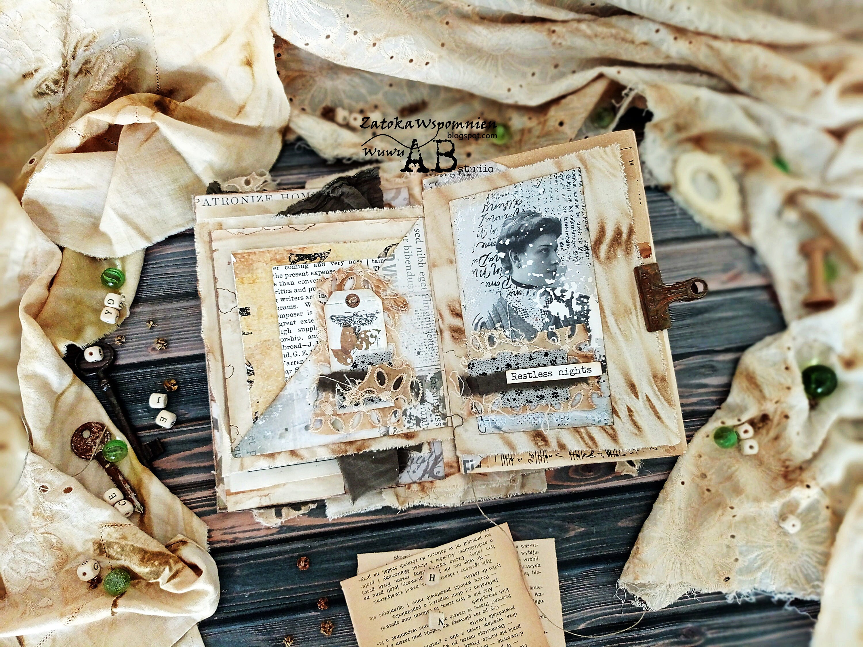 Online Workshop Junk Journal Junk Journal Online Classes Junk Journal ...