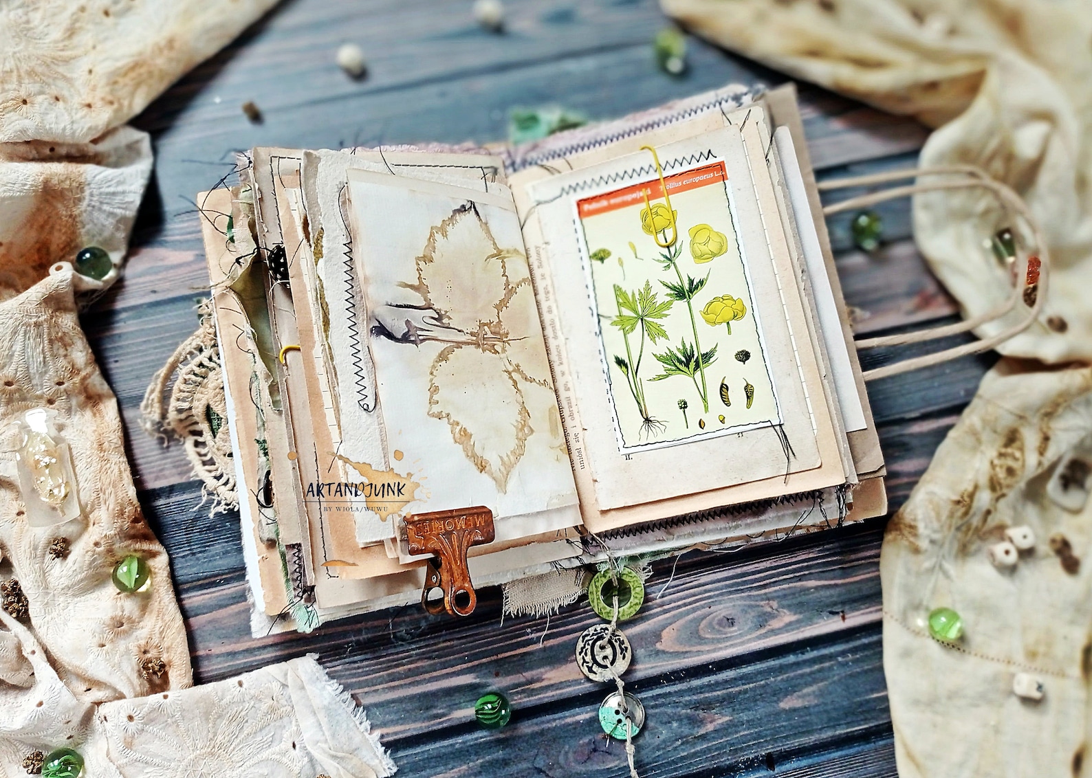 Plants Junk Journal Botanical Journal Botanical Book Nature Journal ...