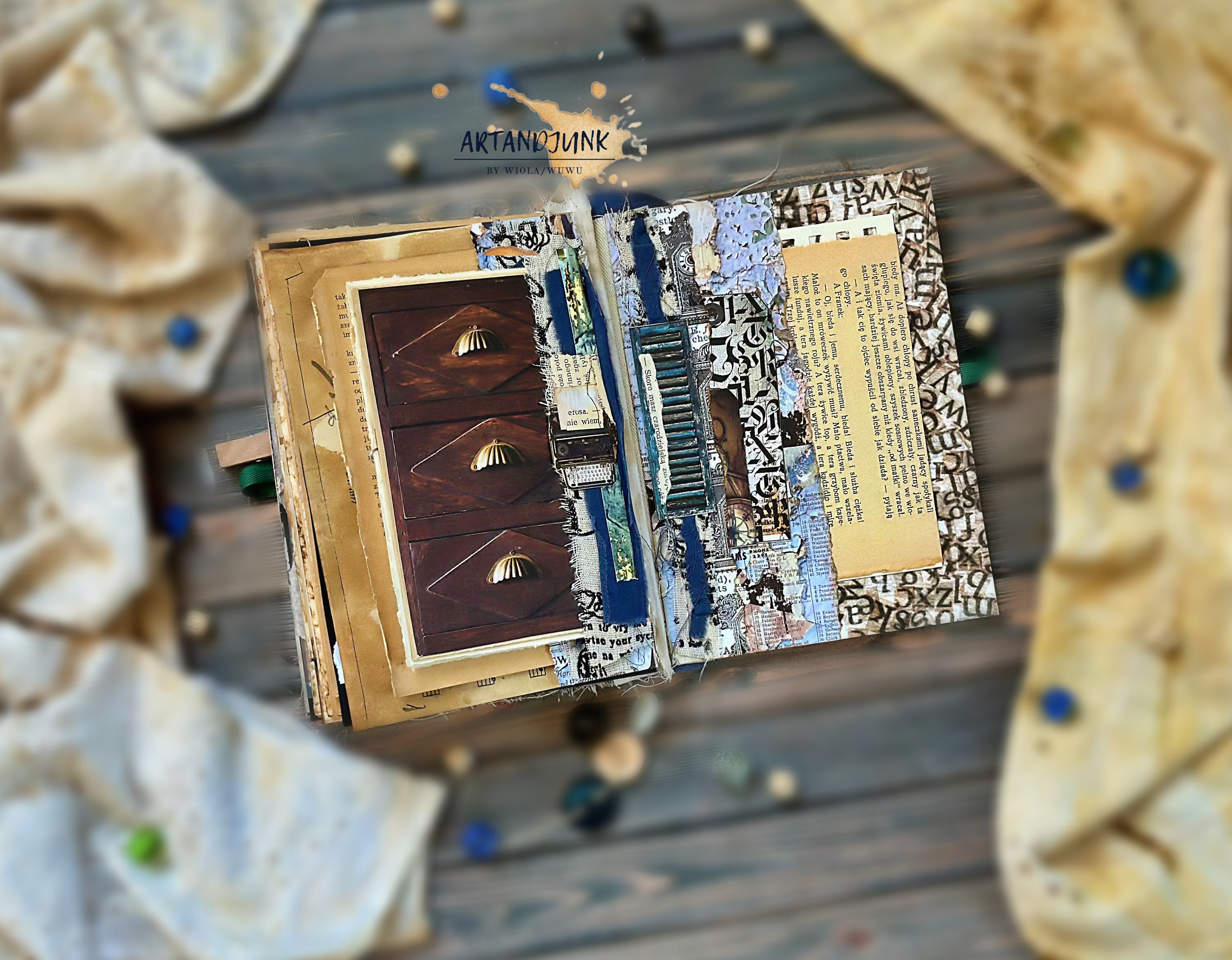 Vintage Junk Journal Old Book Pages Journal Handmade Junk Journal - Etsy