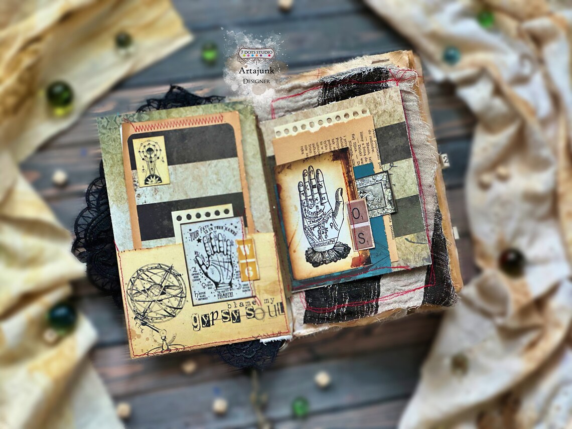 Astrology Junk Journal; Soul Junk Journal; Tarot Junk Journal; Mystery ...