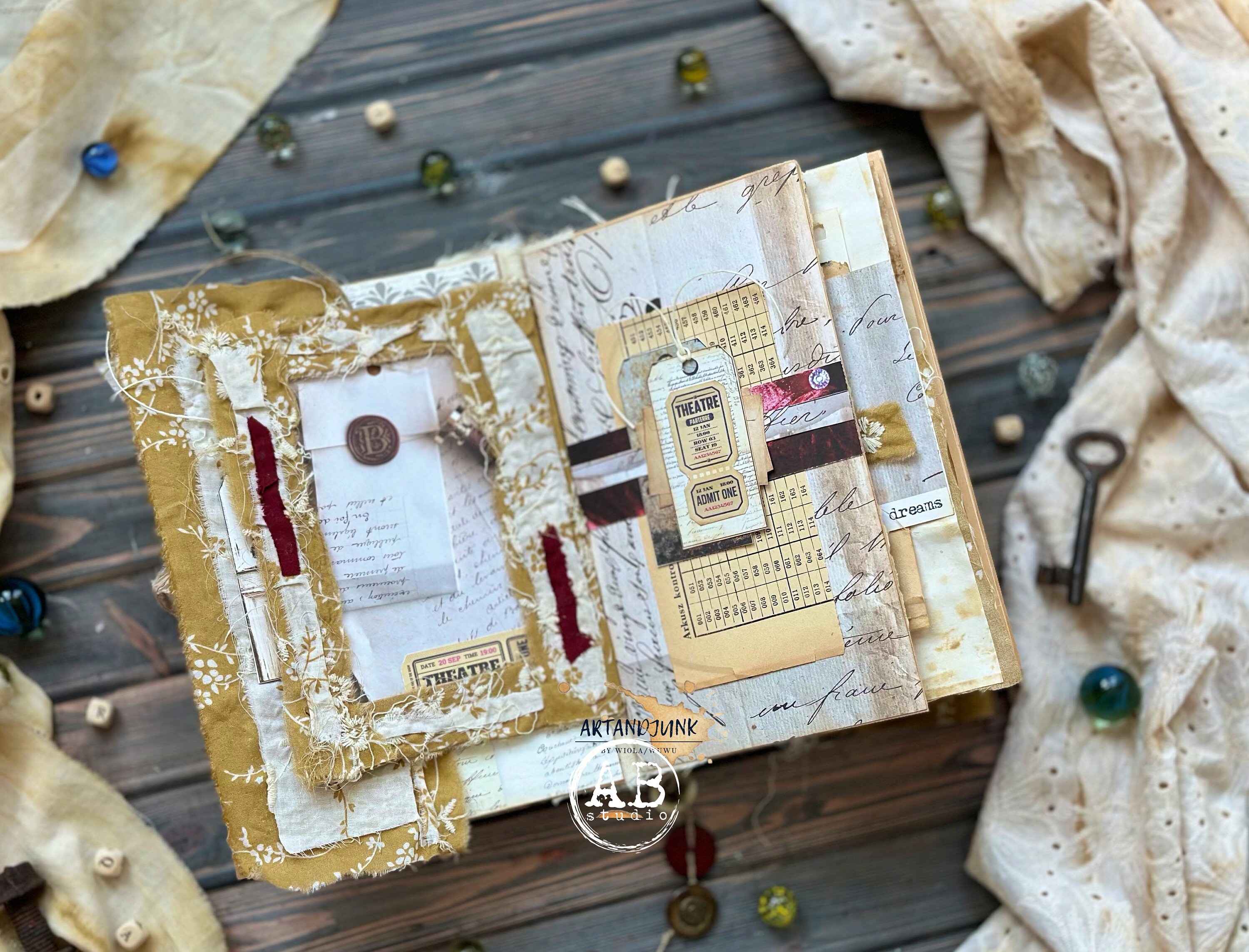 Online Workshop With KIT Junk Journal; Junk Journal Online Classes With ...