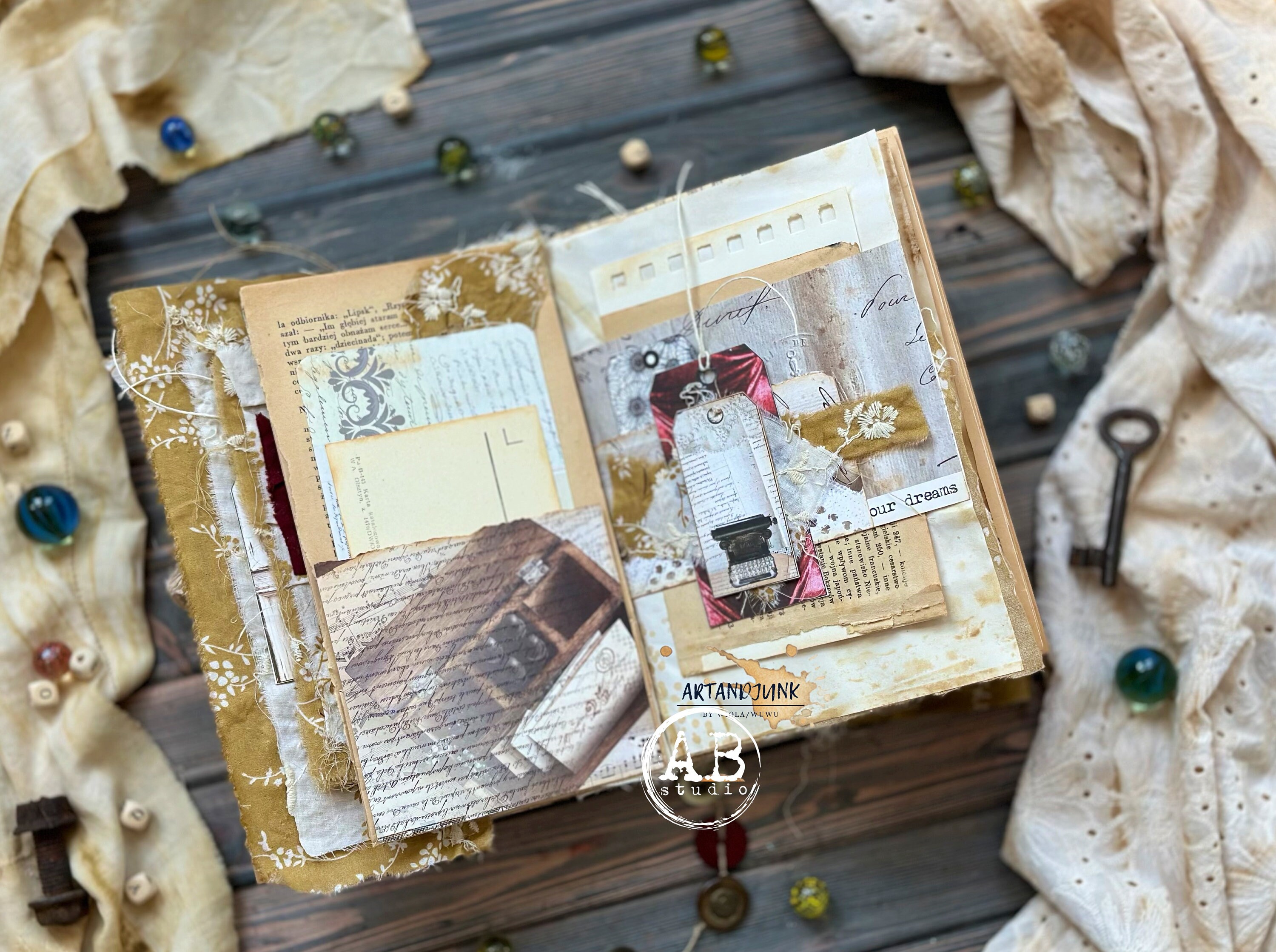 Online Workshop With KIT Junk Journal; Junk Journal Online Classes With ...