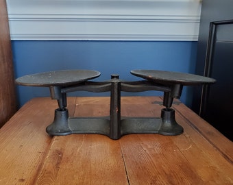 Antique Cast Iron Balance Scale - Etsy