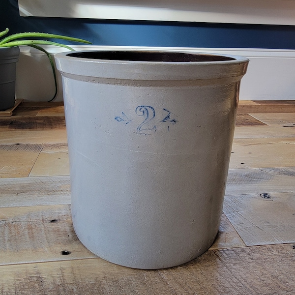 2 Gallon Crock - Etsy