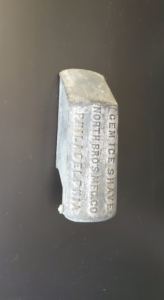 Cast Iron Hand Ice Shaver | Etsy