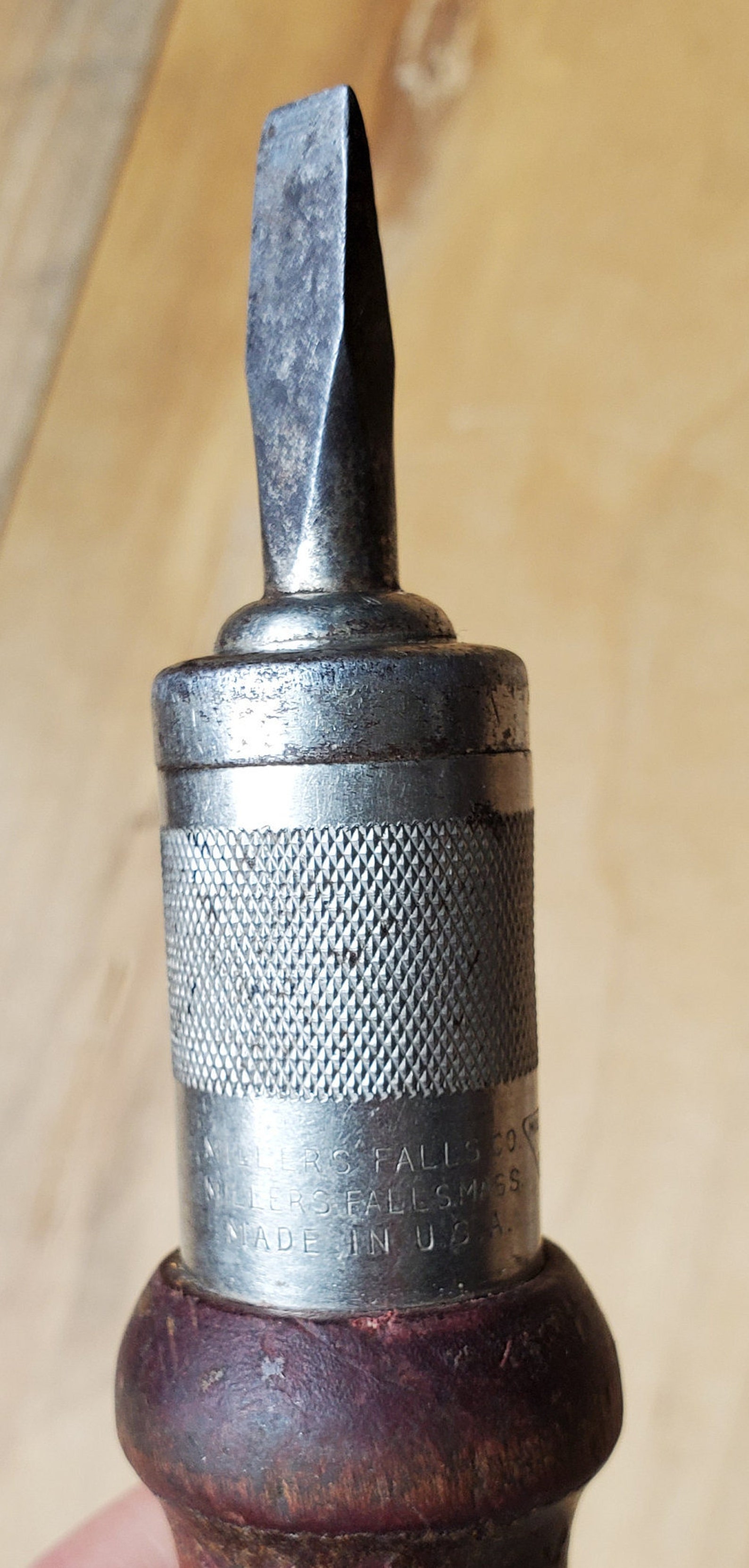 Vintage Wooden Handle Flathead Ratchet Millers Falls Tools - Etsy