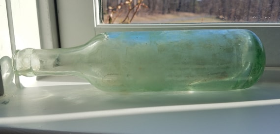 Round Bottom Glass Bottle | Etsy