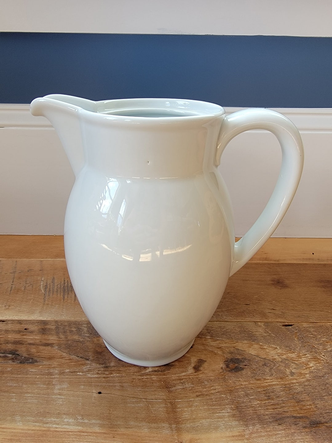 Ironstone Pitcher- Eschenbach Bavaria - Etsy