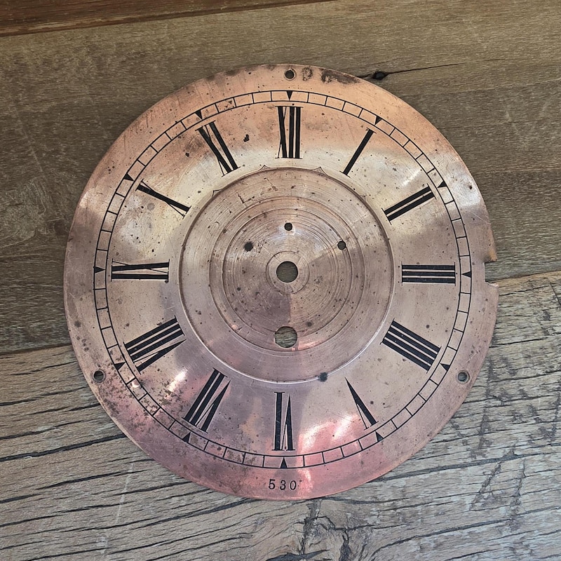 Copper Clock - Etsy
