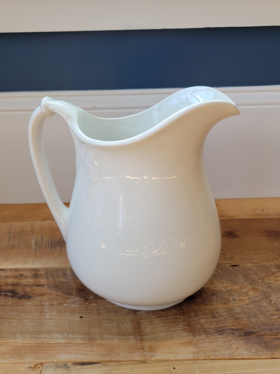 Ironstone Pitcher Iron Stone Warranted China - Etsy