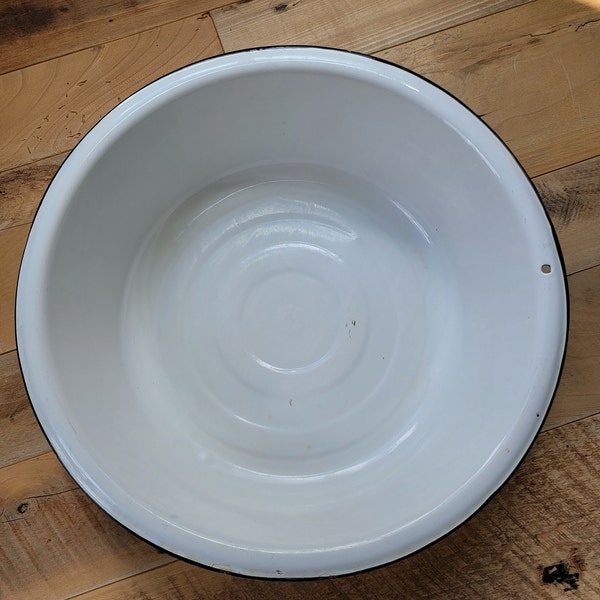 Enamel Wash Basin - Etsy