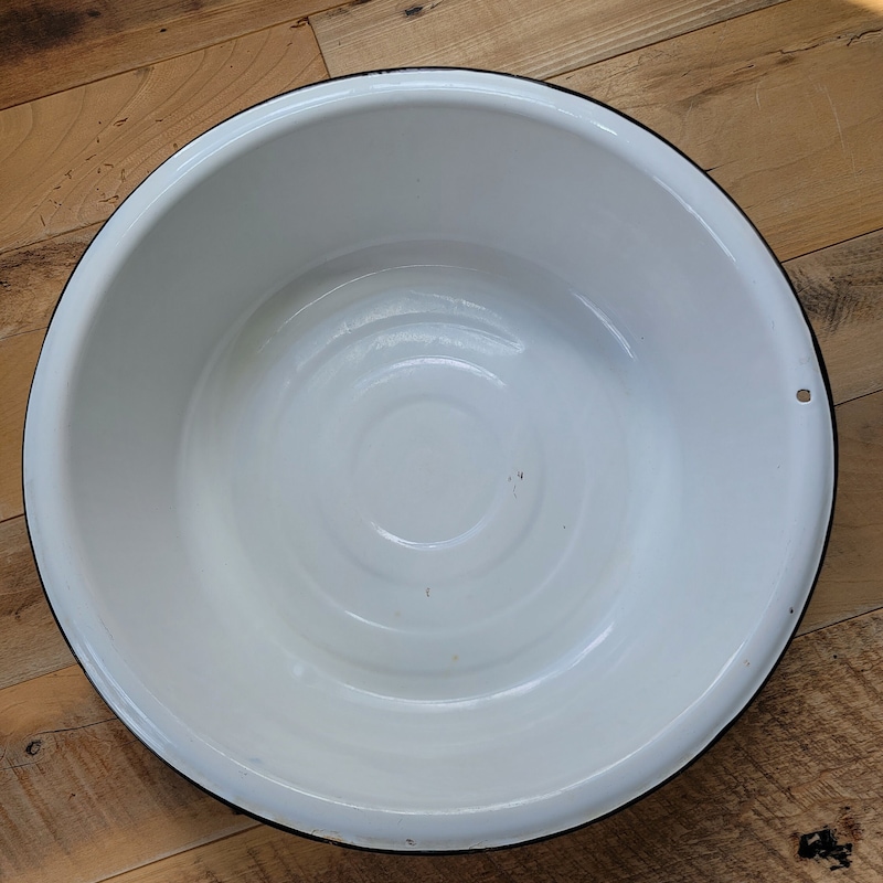 Enamel Wash Basin - Etsy
