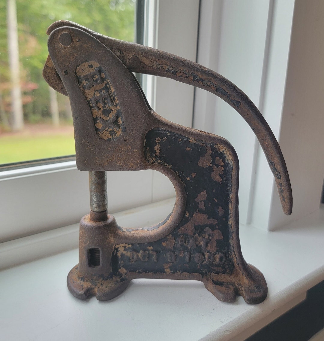Vintage Cast Iron Rex 27 Leather Riveter - Etsy