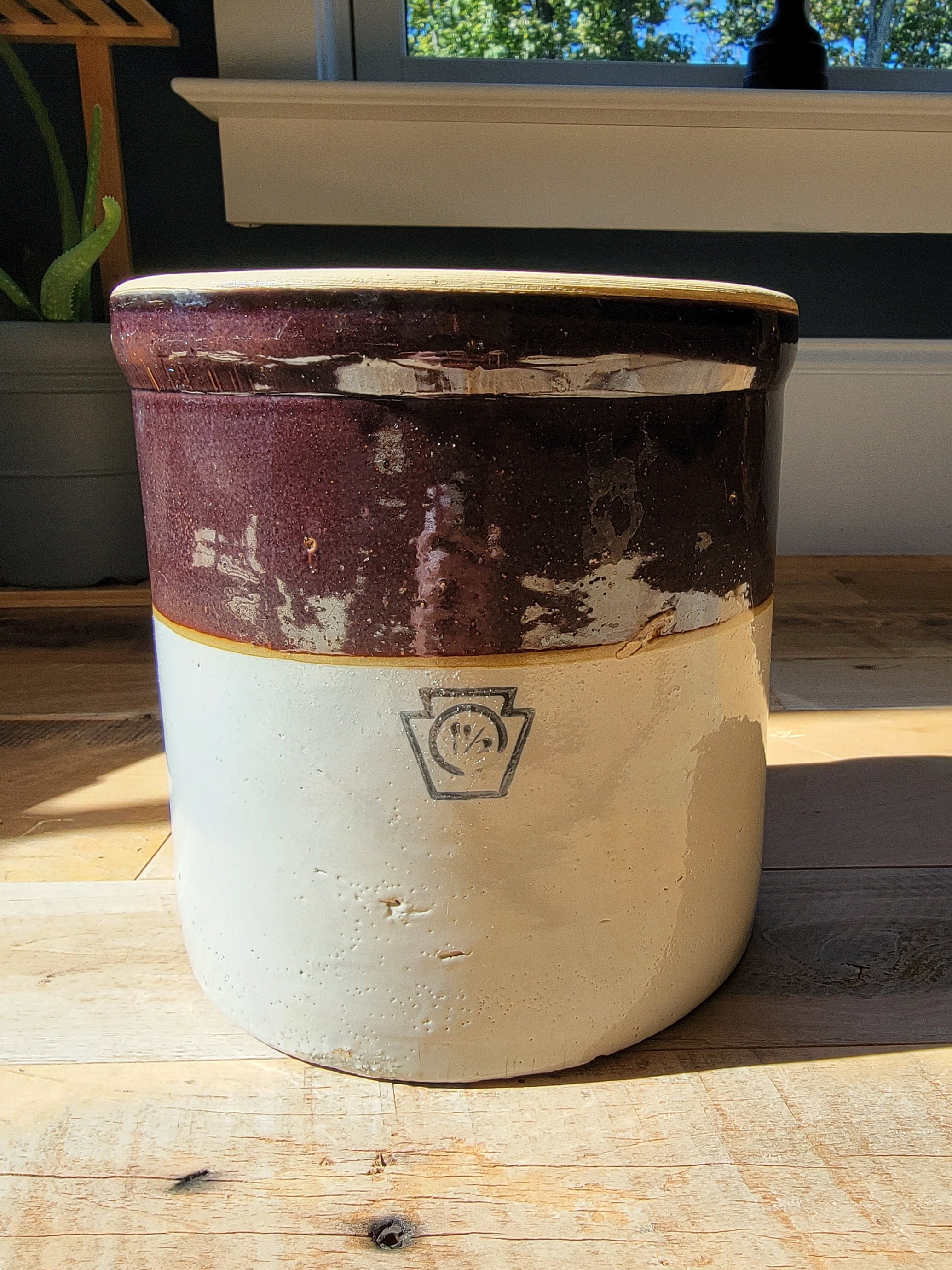 Keystone 1 1/2 Gallon Two-tone Crock - Etsy