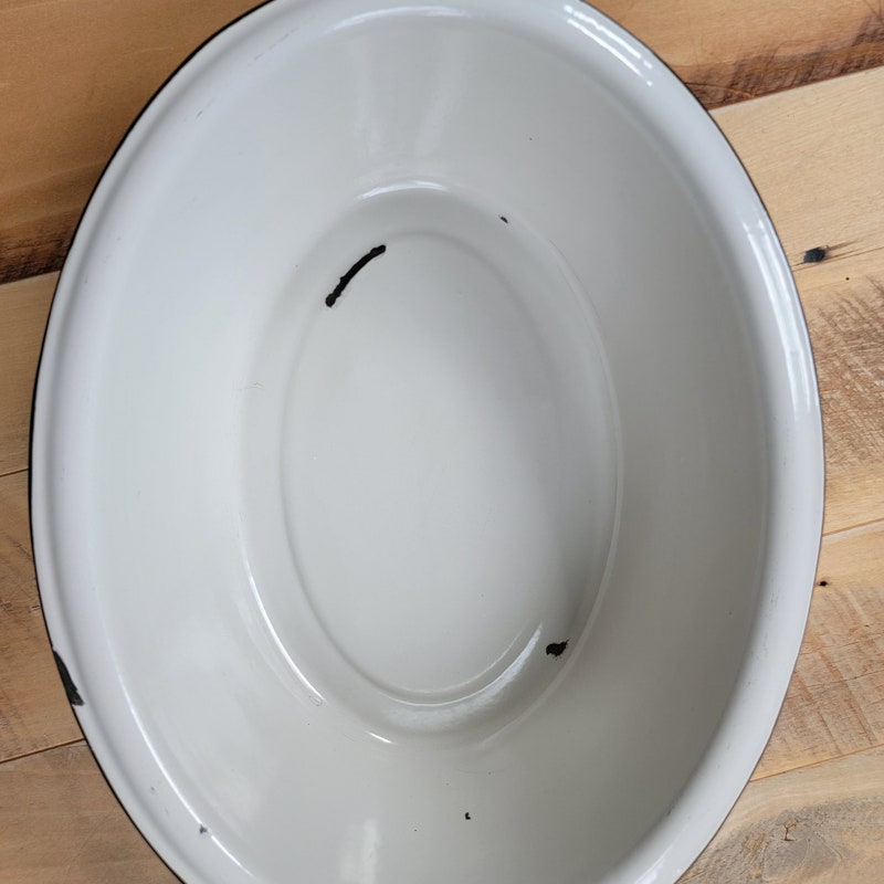 Enamel Wash Basin - Etsy