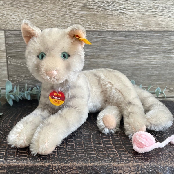 Steiff Black Cat - Etsy