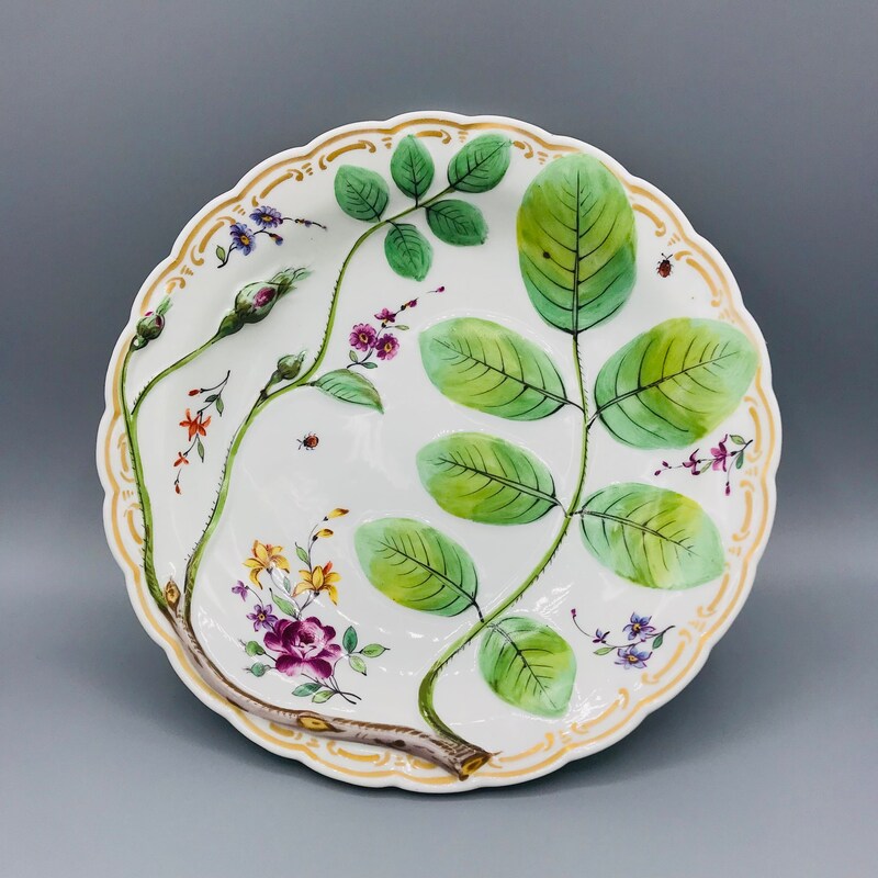 Royal Worcester Antique Plate - Etsy