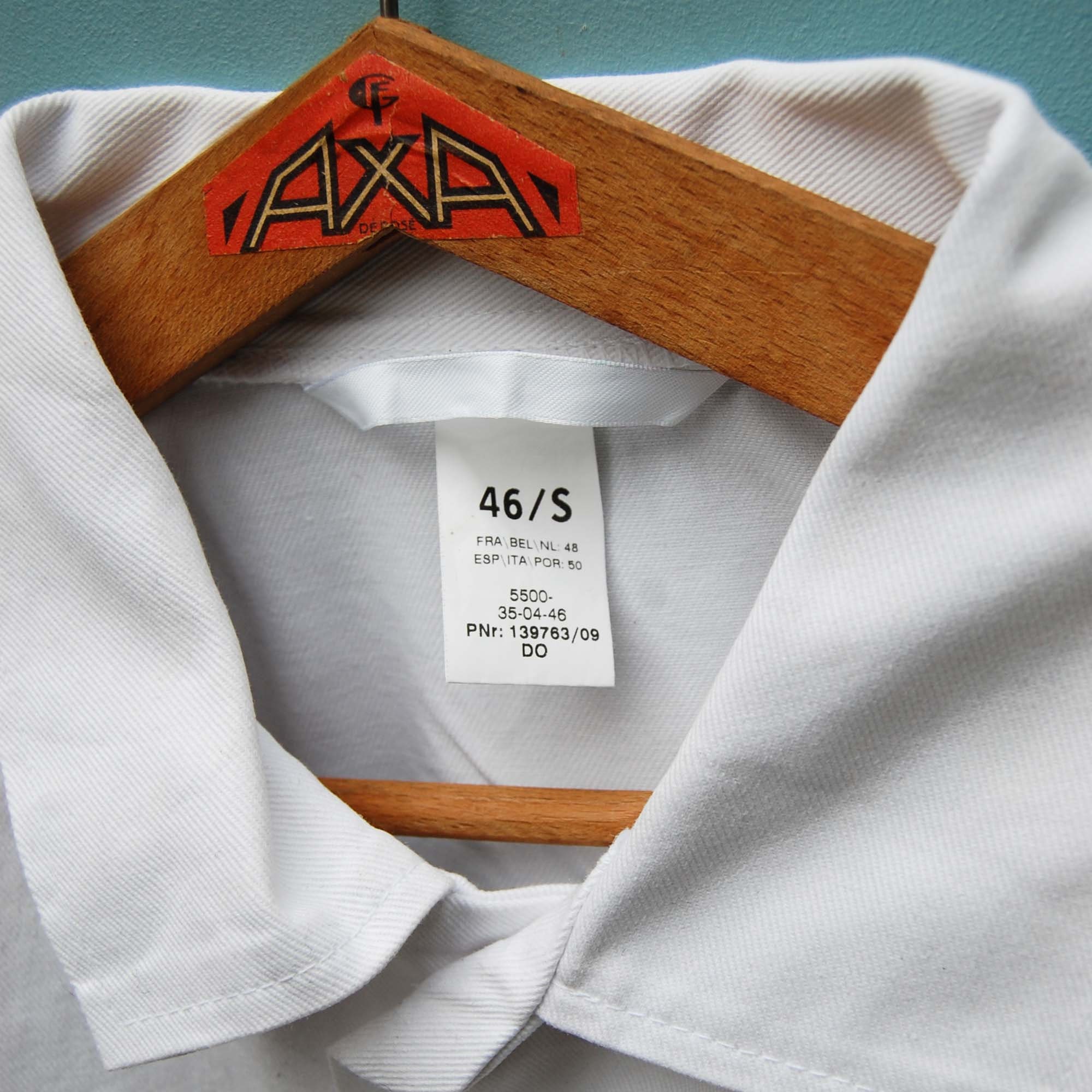 White Chore Jacket, German Work Jacket for Men Size Medium/large - Etsy