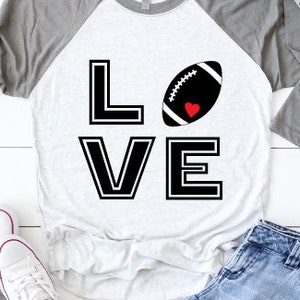 Football Svg, Football Love Svg, Football Fan Svg, Football Love Svg ...