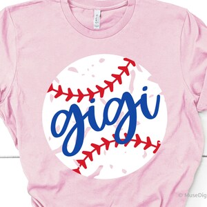 Baseball Gigi Svg, Baseball Grandma Shirt Svg, Baseball Svg, Baseball ...