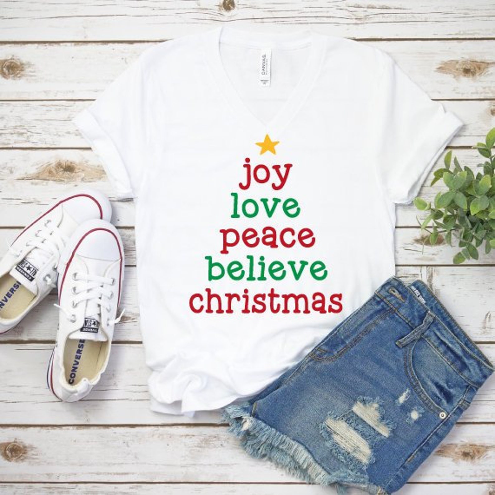Joy Love Peace Believe Christmas Svg Christmas Svg Christmas - Etsy