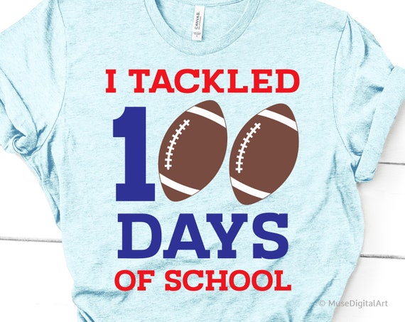 Art & Collectibles Drawing & Illustration Football Saying Png 100 Days ...