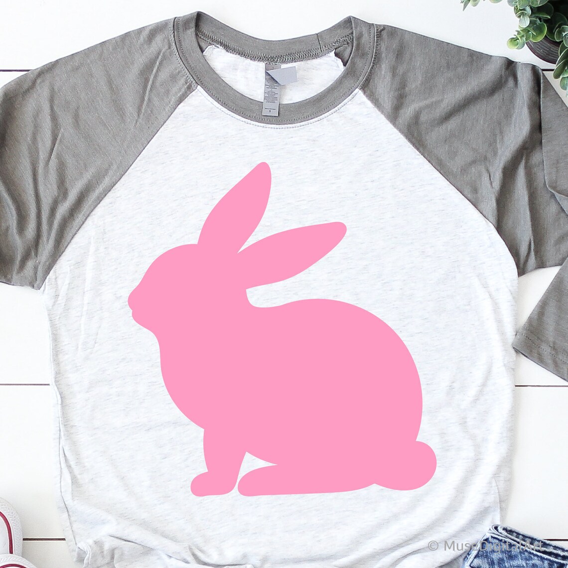 Easter Bunny Svg Cute Bunny Svg Easter Rabbit Svg Kids | Etsy