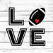 Football Svg, Football Love Svg, Football Fan Svg, Football Love Svg ...