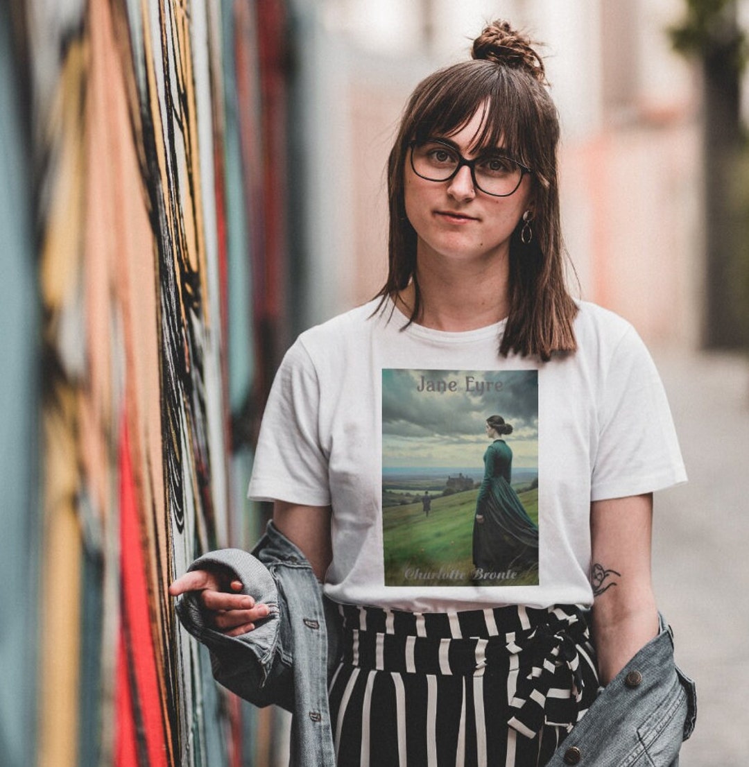 Jane Eyre T-shirt Jane Eyre and Mr. Rochester Emily Bronte Novel Dark ...