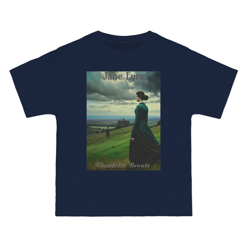 Jane Eyre T-shirt Jane Eyre and Mr. Rochester Emily Bronte Novel Dark ...