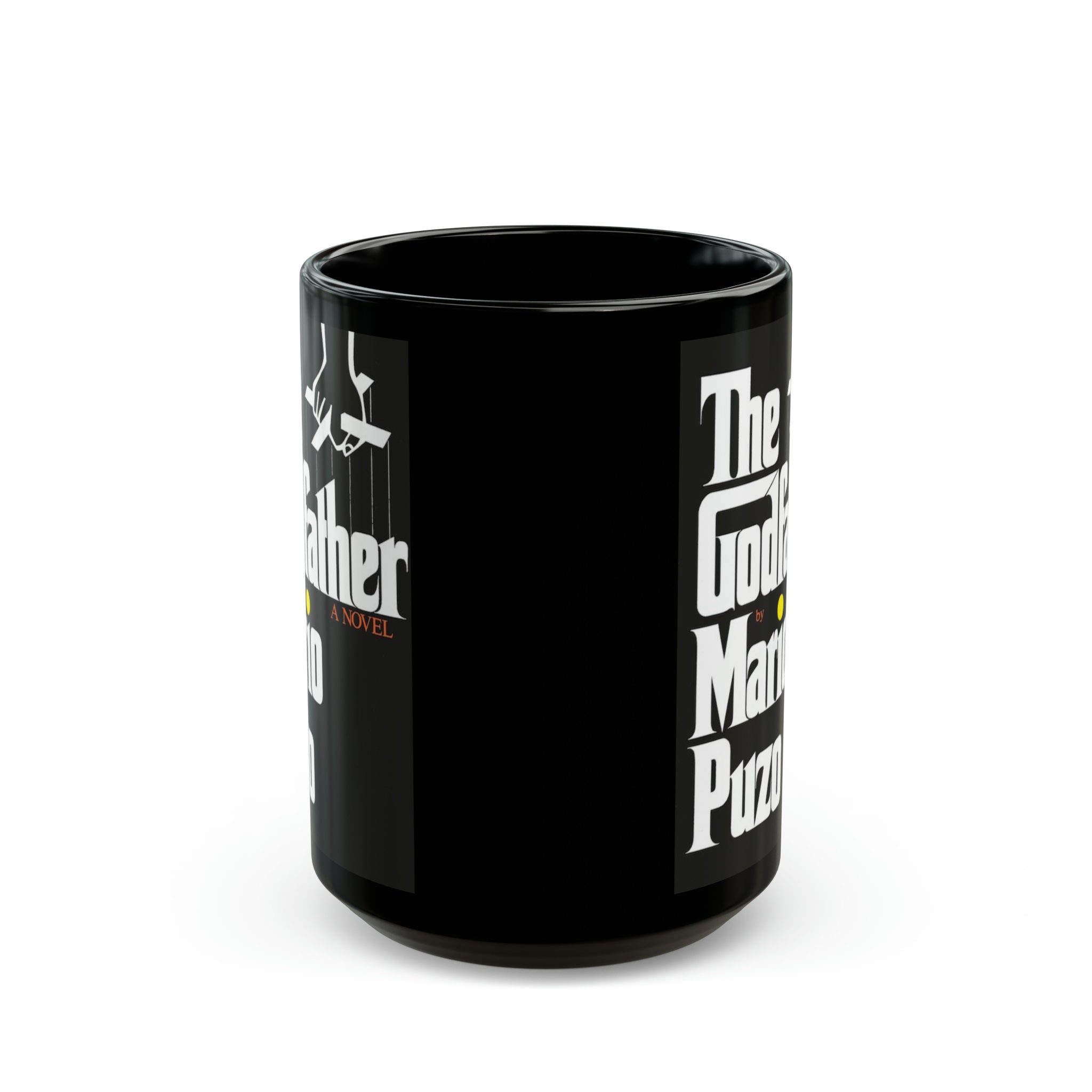 The Godfather Mug Mario Puzo Coffee Cup the Godfather Book Cover Mug ...