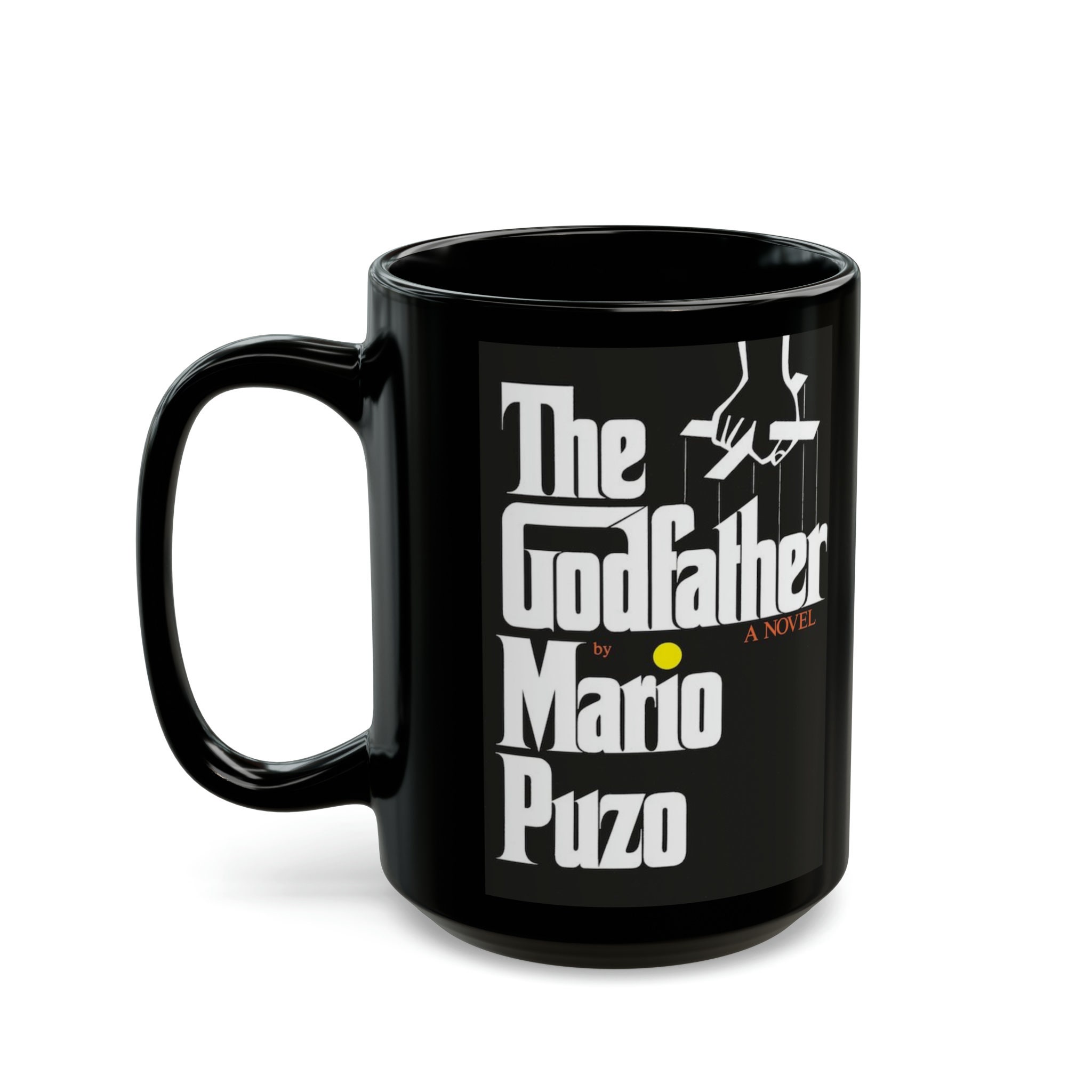 The Godfather Mug Mario Puzo Coffee Cup the Godfather Book Cover Mug ...