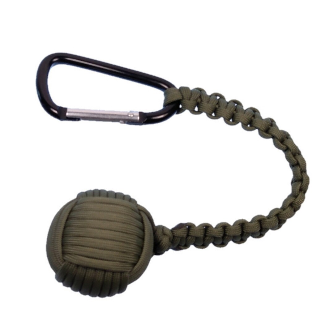 Paracord Monkey Fist With Golf Ball Core 12 Inch Paracord - Etsy