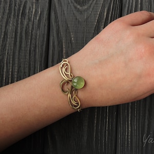 Elven Bracelet Celtic Bracelet Wire Wrapped Bracelet Elven Jewelry ...