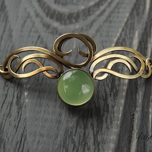 Elven Bracelet Celtic Bracelet Wire Wrapped Bracelet Elven Jewelry ...