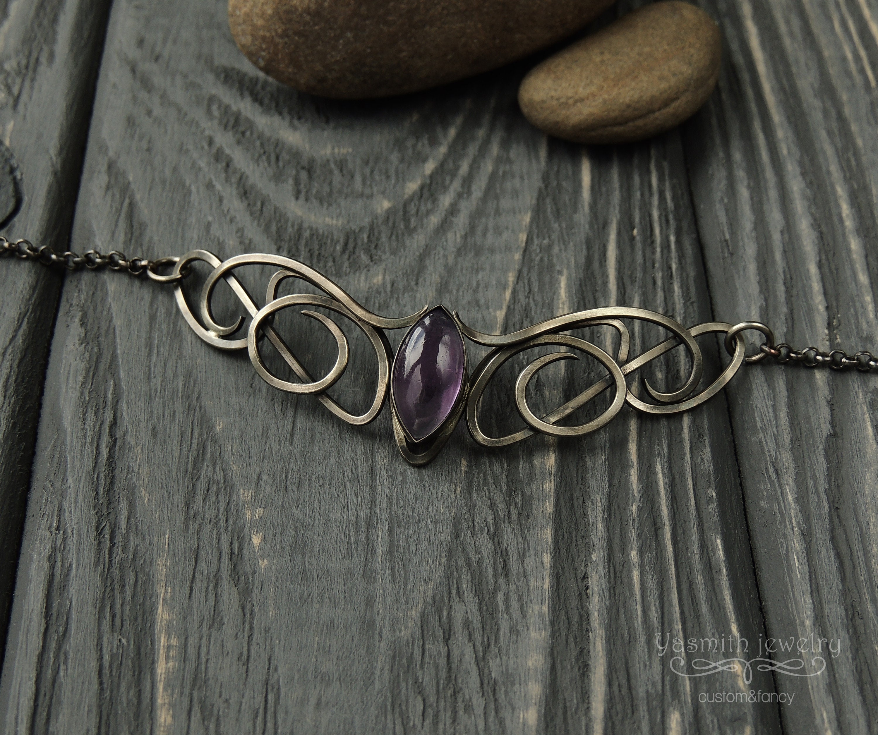 Elven Diadem Forehead Jewelry Elvish Circlet Amethyst Jewelry - Etsy